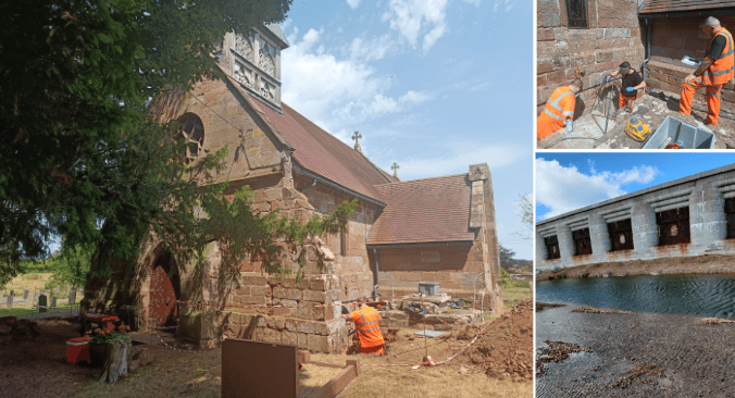 Utilisation of Geopolymer injection on Historical Buildings - CIOB Academy